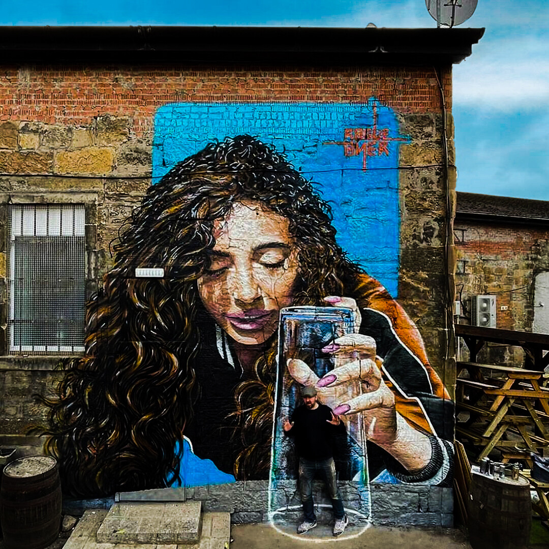 Jon Pinter: "Artwork by artist Rogueoner, painted in Glasgow, …" - SFBA ...