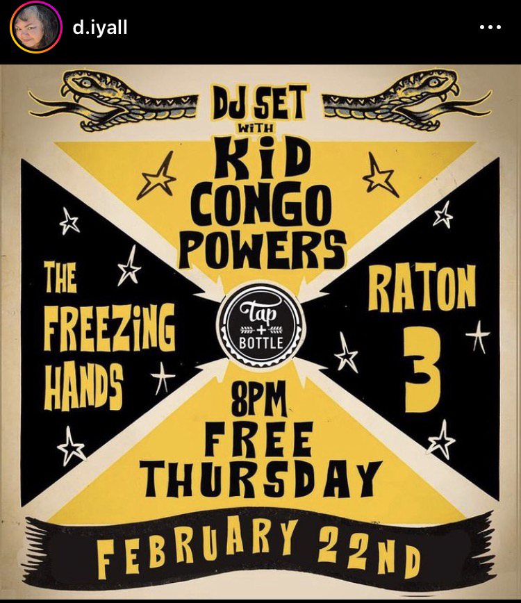 Kid Congo Powers (@kidcongopowers@sfba.social) - SFBA.social